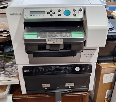 Roland BT-12 Printer Used but Works perfectly! Extra ink. | eBay