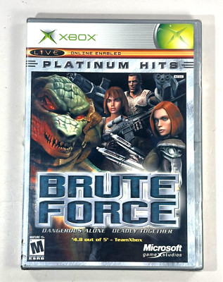 Brute Force (Microsoft Xbox, 2003) New Sealed Platinum Hits 805529136809| eBay