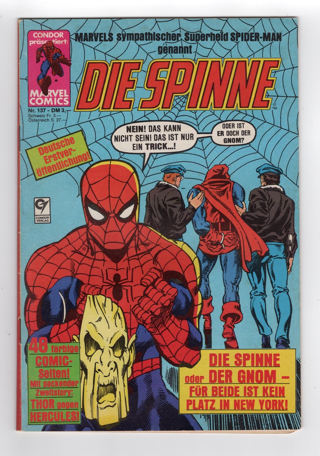 1986 MARVEL AMAZING SPIDER-MAN #276 & THOR #356 APP OF HOBGOBLIN KEY ...