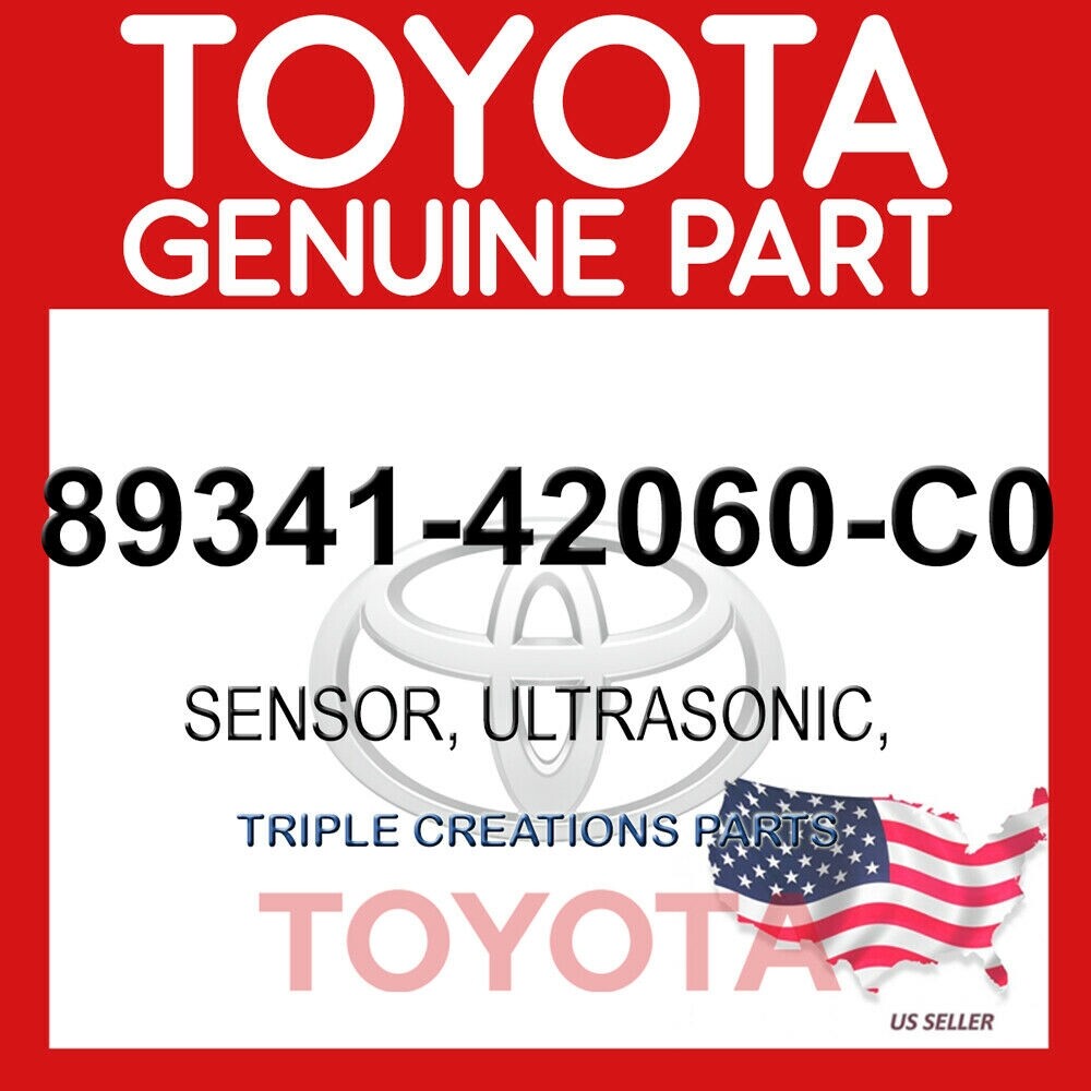 8934142060C0 Genuine Toyota Sensor, Ultrasonic, 89341-42060-C0 OEM | eBay