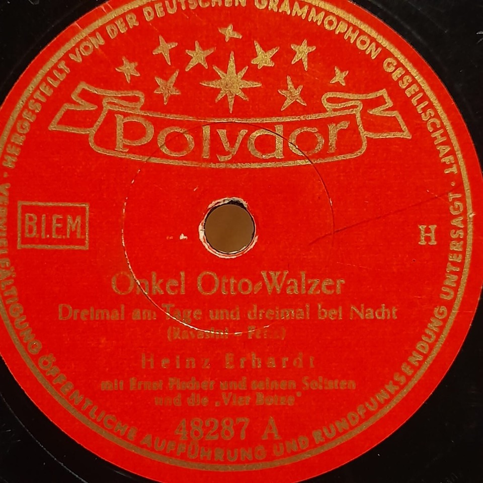 Heinz Erhardt BOBBY SCHICK HAT NEN TICK / ONKEL OTTO WALZER ...
