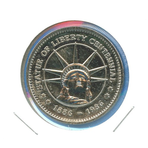 1986 Double Eagle Statue of Liberty Centennial Freedom Token 1.5" Medal ...