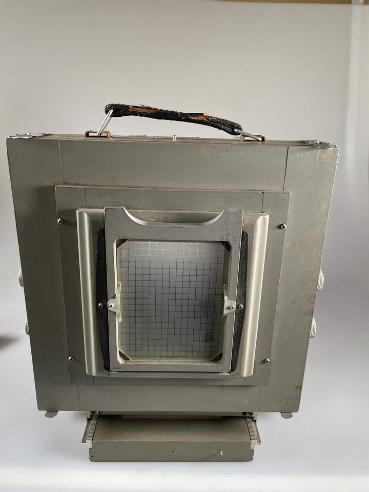 8x10 Burke & James wooden View Camera with 4x5 reducing back only | eBay