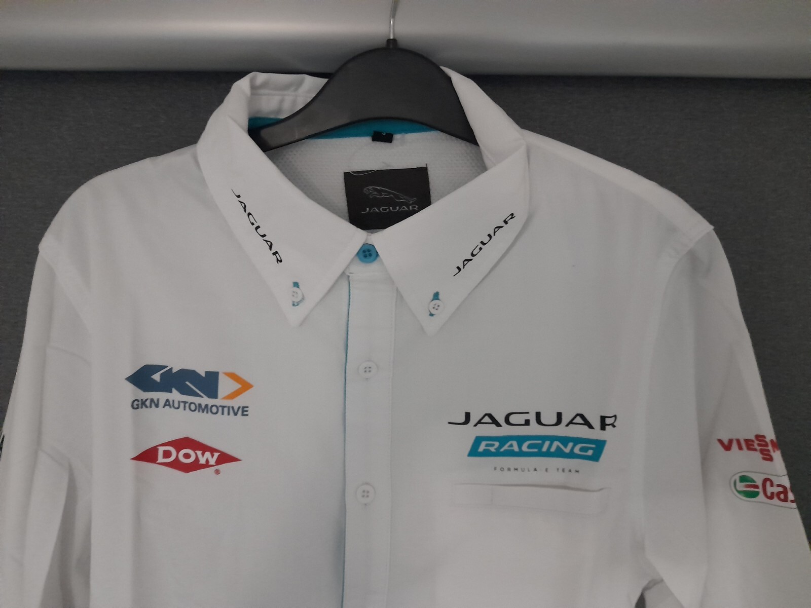 NEW GENUINE JAGUAR RACING FORMULA-E TEAM SHIRT XJR S X F-TYPE XJ XK XF ...
