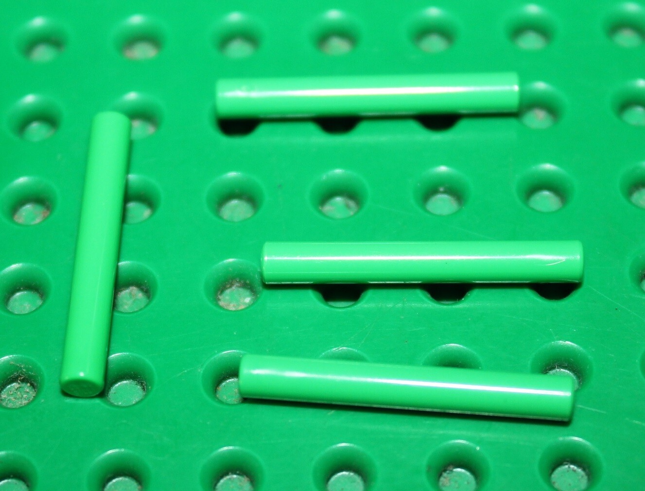Lego Bright Green Bar 3L (Bar Arrow) ref 87994 set 75304 71040 71044 ...