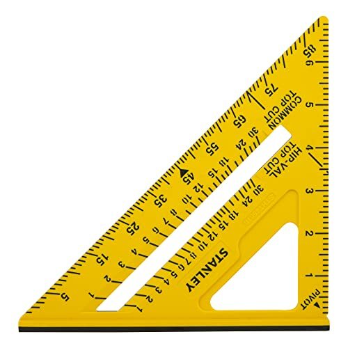 Stanley Quick Square, ABS, Yellow, 7 in, Graduations 8ths | eBay