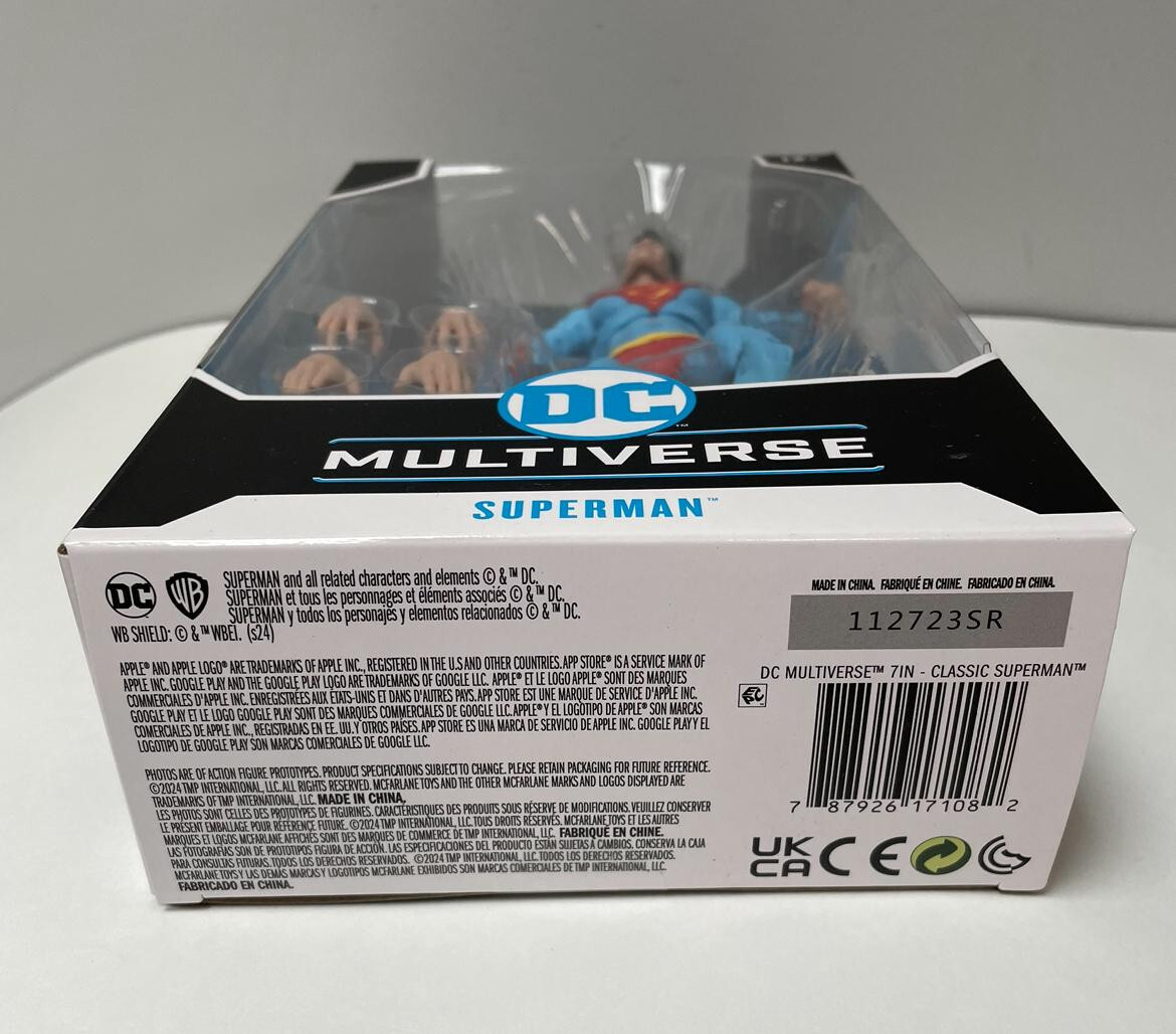Superman Action Figure 7" DC Multiverse (2024) McFarlane Toys NIB ...