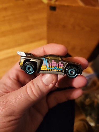 2004 Hot Wheels Baseline Accelerator Die Cast Black Race Car Mattel 1/ ...