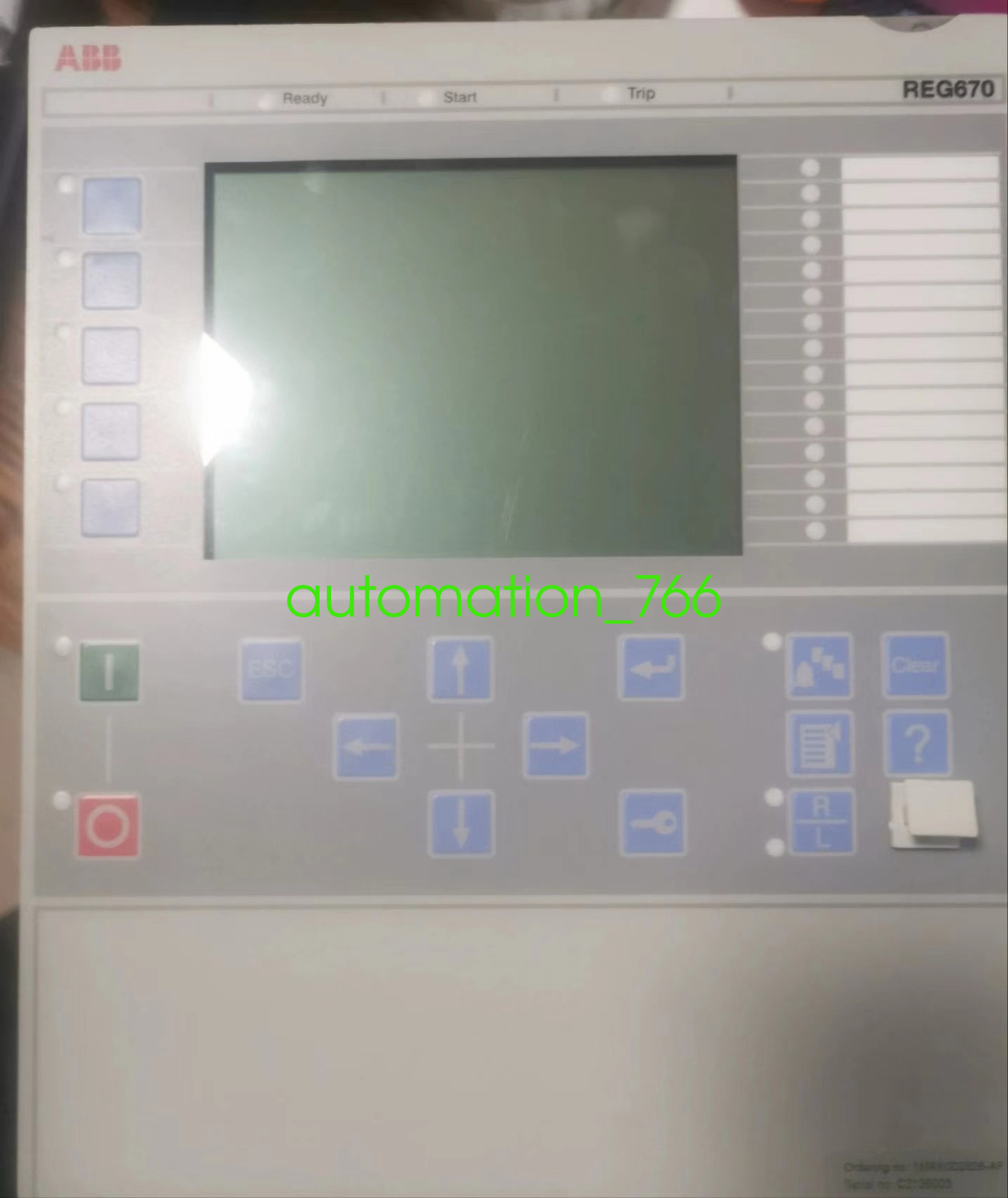 Brand new ABB REG670 Generator protection panel fast shipping Via Fedex ...
