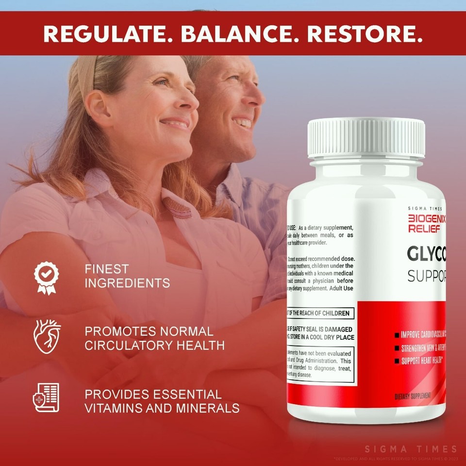 Biogenix Glycogen Support Pills for Glycemic Control & Metabolism 60ct ...