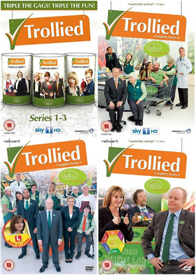 TROLLIED COMPLETE SERIES 1-6 DVD SEASON SET 1 2 3 4 5 6 Jane Horrocks ...