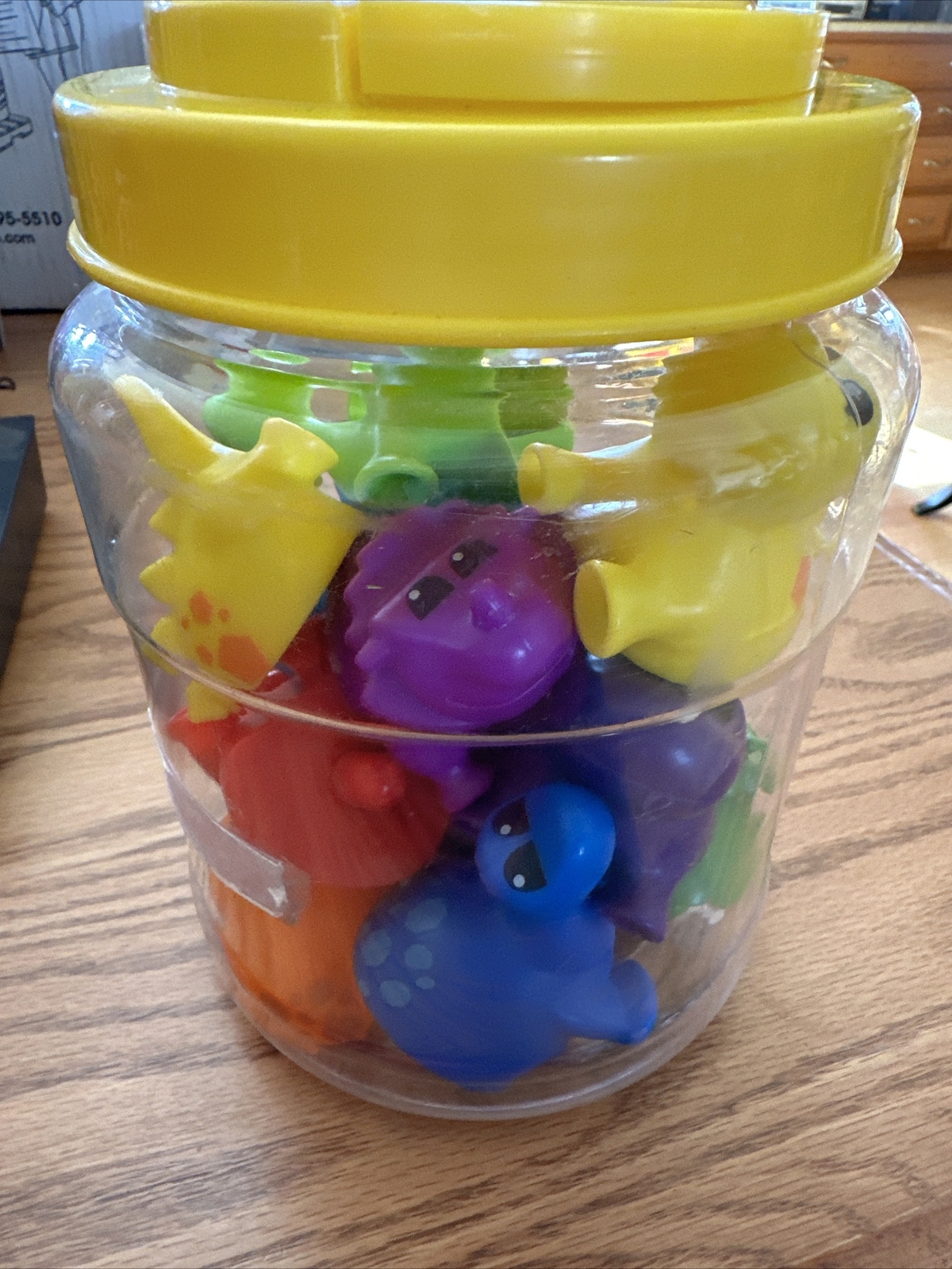 9 Learning Resource Snap Block Matching Dinosaurs Color Sorting Toy ...