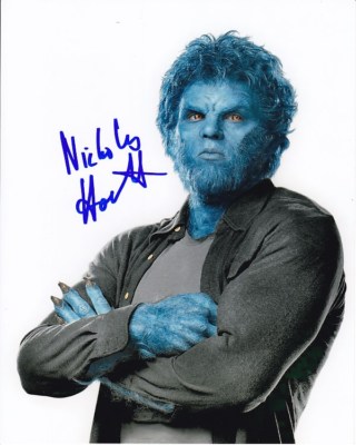 NICHOLAS HOULT signed 8x10 X-MEN APOCALYPSE HANK MCCOY BEAST photo | eBay