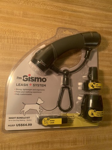 I'm Gismo Leash + System Night Bundle Kit All In One Dog Walking System ...