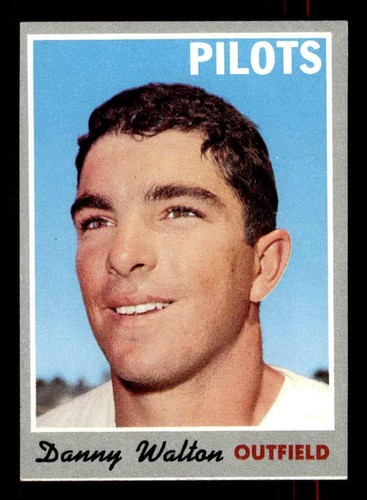 1970 Topps Baseball #134 Danny Walton EX *d4 | eBay