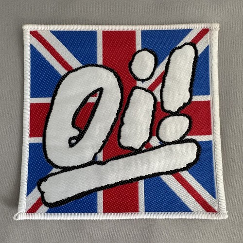 Oi! Union Jack PUNK SKA REGGAE RUDEBOY Embroidered Patch | eBay