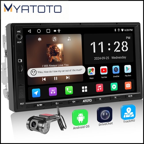 ATOTO A5L 7" 2 DIN Android Car Stereo CarPlay Head Unit WiFi with Backup Camera | eBay