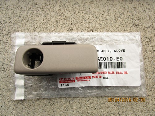 04 - 10 TOYOTA SIENNA CE LE XLE GLOVE BOX DOOR LOCK SUB ASSEMBLY NEW ...