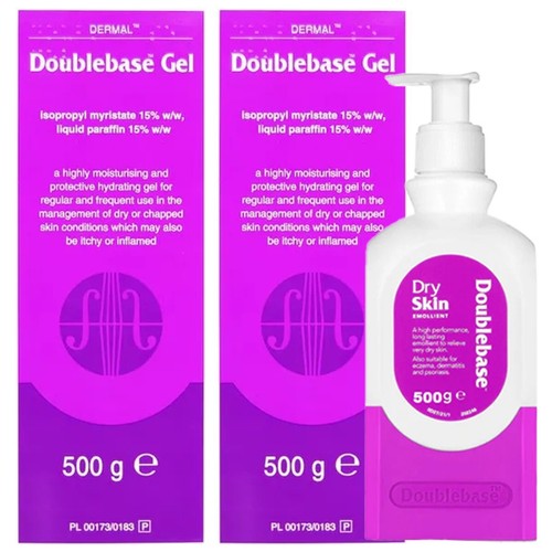 Doublebase Moisturiser Gel - Highly Moisturising, Hydrating gel - 500g ...