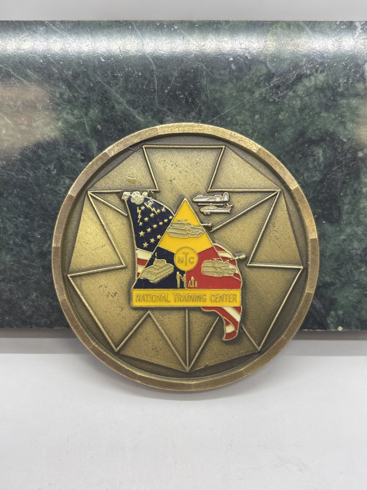 NTC NATIONAL CENTER LEAD TRAIN WIN Challenge Coin 2" DIA | eBay