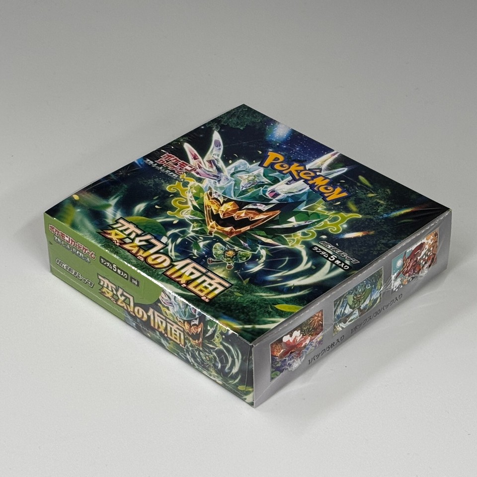 "Mask of Change" SV6 Pokemon Card Booster Box Twilight Masquerade ...