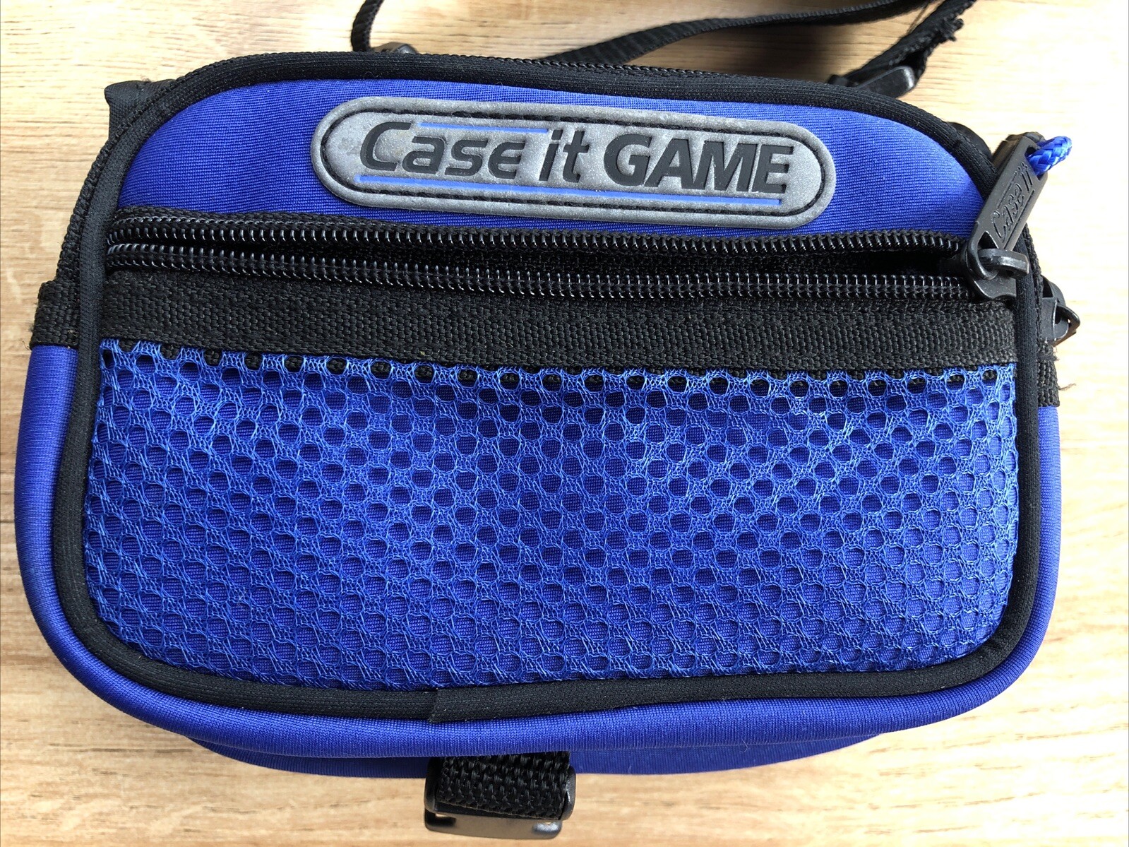 Case It Game Carrying Case Travel Bag for Gameboy Gadgets Chargers Blue ...