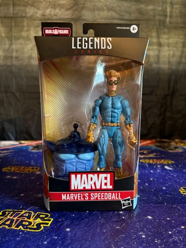 MARVEL LEGENDS -Speedball With Controller BAF 6" Action Figure 2022 ...