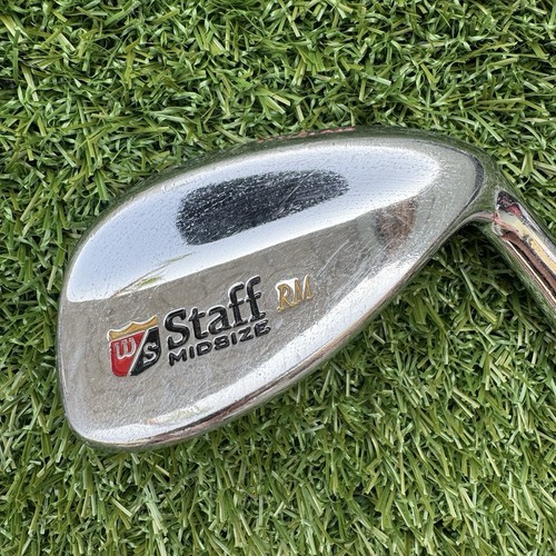 Wilson Staff RM Midsize Gap Wedge Right Handed Stiff Flex Graphite Fat Shaft 36" | eBay
