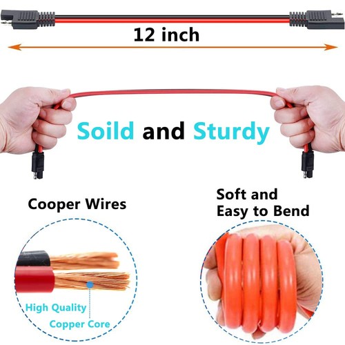 5 Pack 12 10 Gauge 2 Pin Quick Disconnect Audiopipe Polarized Wire ...