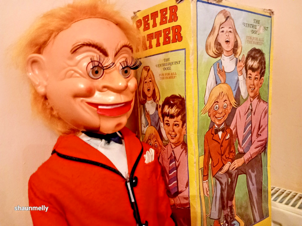Peter Patter ventriloquist dummy puppet boxed , brother to Mr ...