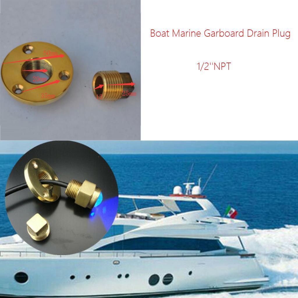 Bronze Boat Transom Plugs