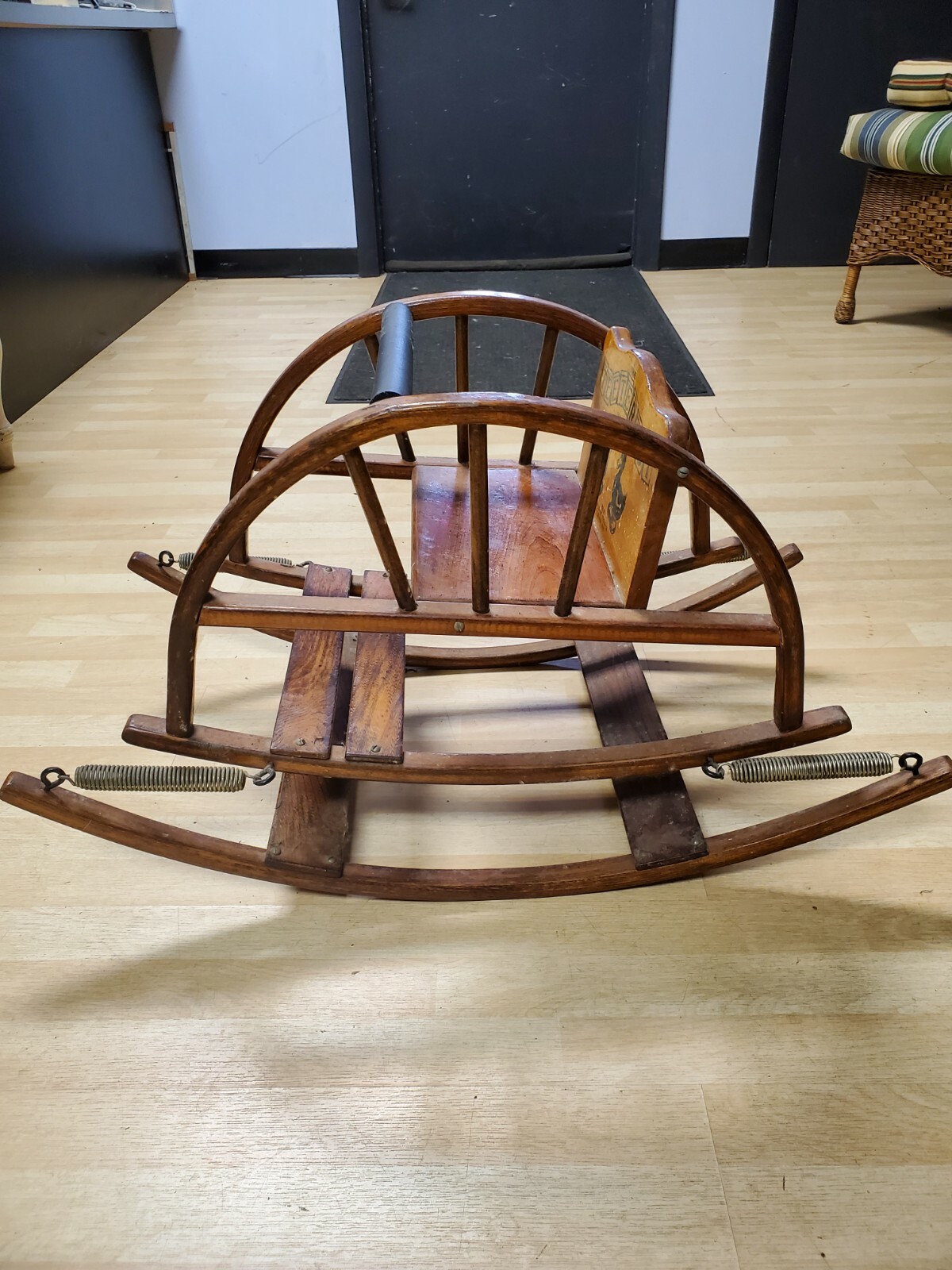 Antique child bounce/rocker | eBay