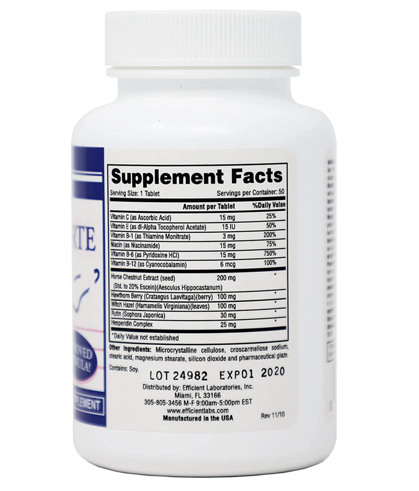 Venoflash Forte For Leg Veins Health & Circulation 50 Tablets | eBay