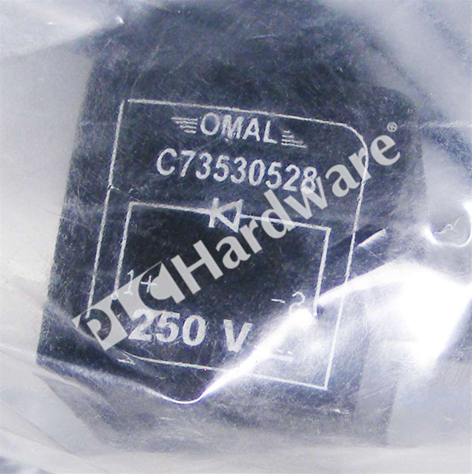 New Sealed OMAL C73530528 Solenoid Valve Connector with Moulded Cable ...