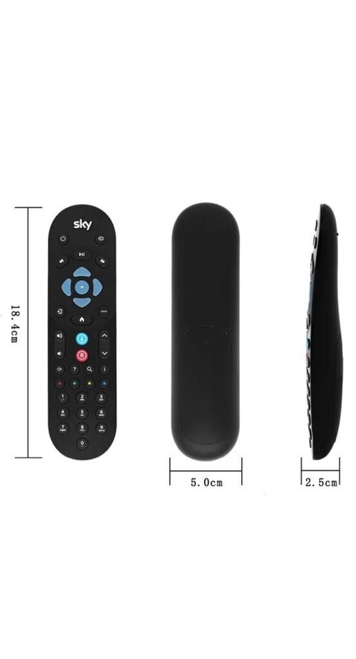Genuine Brand New Sky Q Remote EC201 EC202 with Bluetooth Voice Control ...