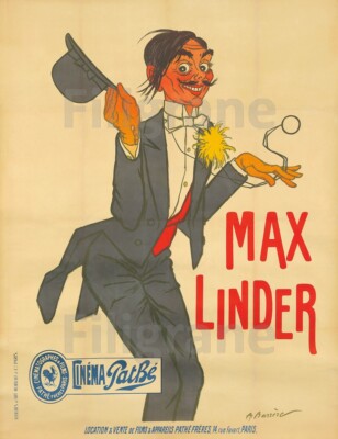 MAX LINDER Rxry-POSTER HQ 50x70cm d'une AFFICHE CINéMA | eBay