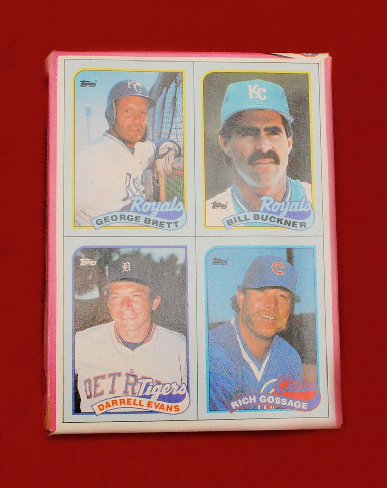 1989 TOPPS THE REAL ONE! BASEBALL 36 SEALED PACKS BUBBLE GUM CARDS | eBay