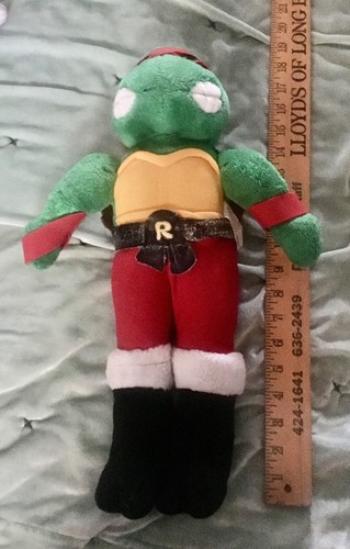 Teenage Mutant Ninja Turtles TMNT Playmates RAPHAEL Plush 90s Vintage ...