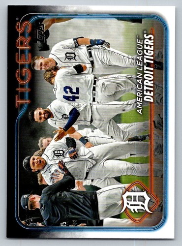 2024 Topps Baseball #6 Detroit Tigers Team Card | eBay