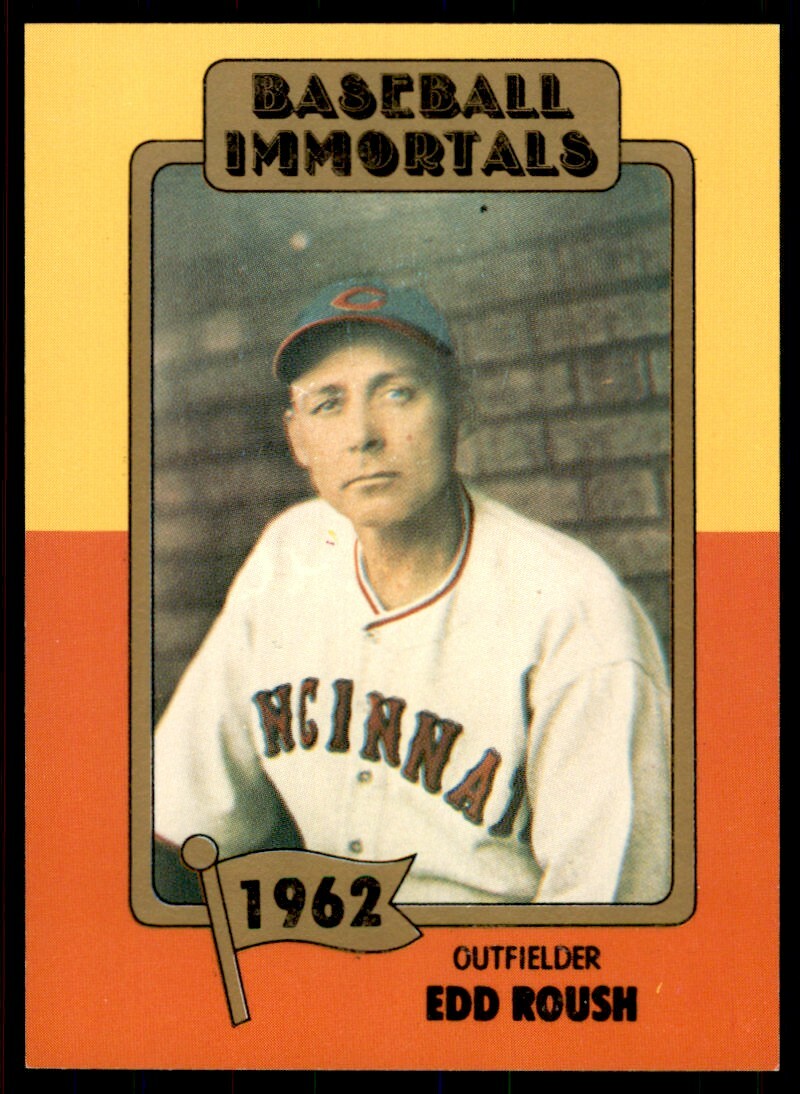 1980 SSPC HOF - 1ST PRINTING - #90 EDD ROUSH CINCINNATI REDS | eBay