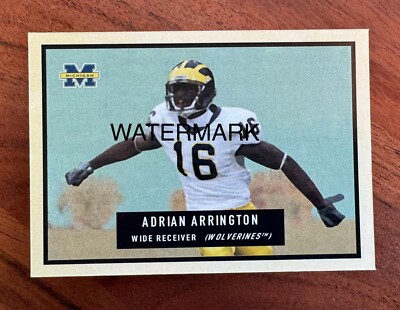 Adrian Arrington Custom Art Football Card 1951 Topps Magic Saints ...