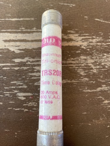 (1 NEW) Gould Shawmut Tri-Onic TRS20R 20 Amp Fuses Light | eBay