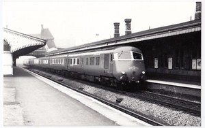 Blue Pullman 8 Car Set Standing at Station 1962, PC size Photo, Class ...