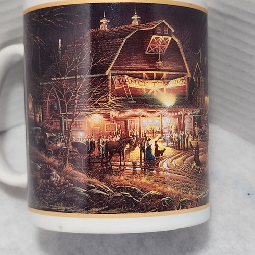 Terry Redlin Mug The Hadley Collection Harvest Moon Ball Barn Dance ...