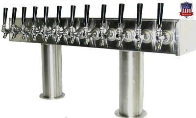 Draft Beer Towers & Faucets - 12 Beer Tower