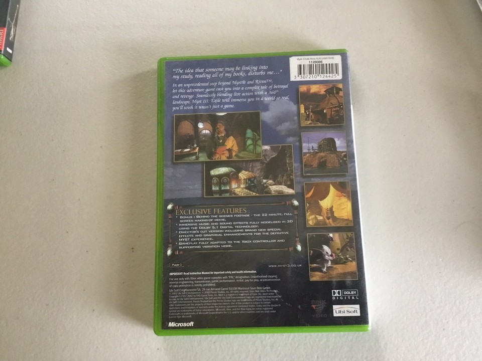 Xbox Myst lll Exile | eBay Australia