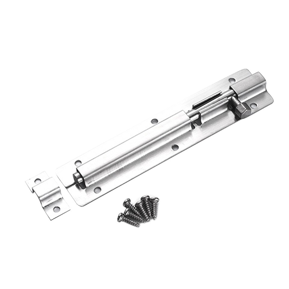 1Pc 5 Inch Door Latch Sliding Lock Bolt Latch Hasp Staple Gate Safety ...