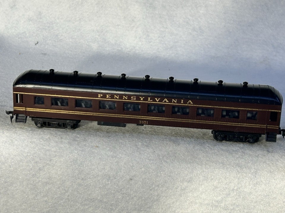 Nice Concor PENNSY RR 67’ - 5 Car Passenger Set/Interiors HO (Incorrect ...