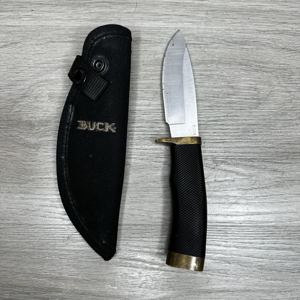 Buck Vanguard 692/ USA Fixed Blade Knife With Nylon Sheath | eBay