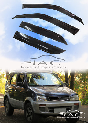 1997-2006 Daihatsu Terios 97-06 Window Visor Vent Sun Shade Rain Guard ...
